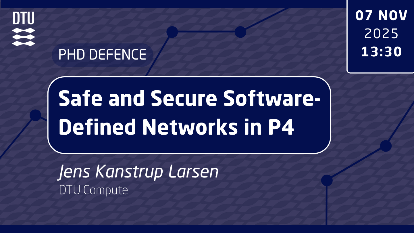 Defence by PhD student Jens Kanstrup Larsen